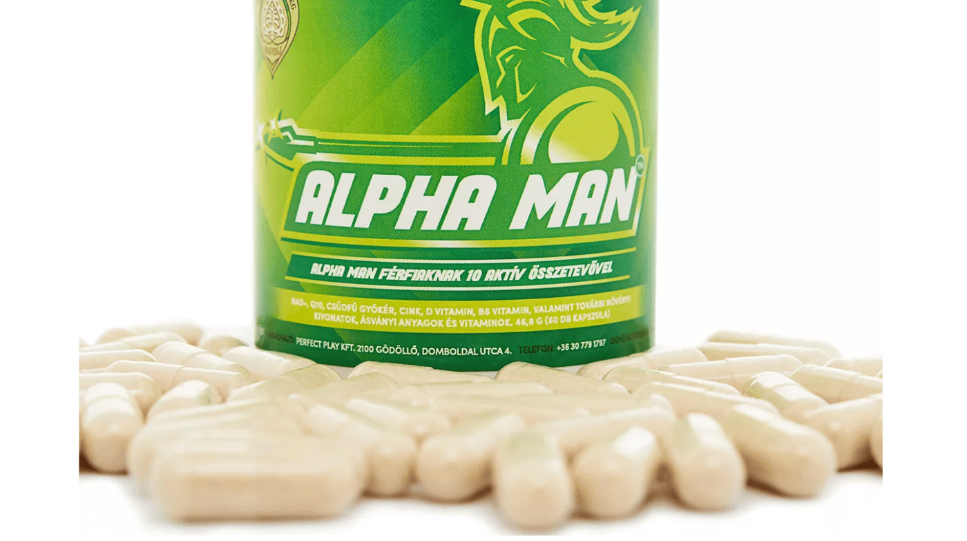 Alpha Man 60db - férfierő és immunerősítő vitamin - Potencianovelo ...